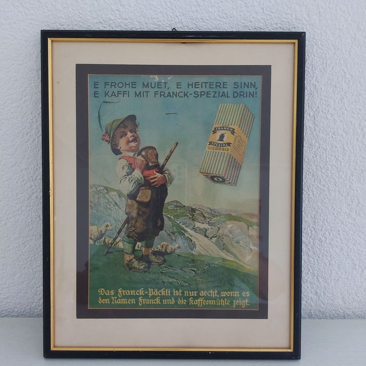 Werbebild Franck Spezial / Kaffe / ca. aus denn 40er Jahre | Kaufen auf ...