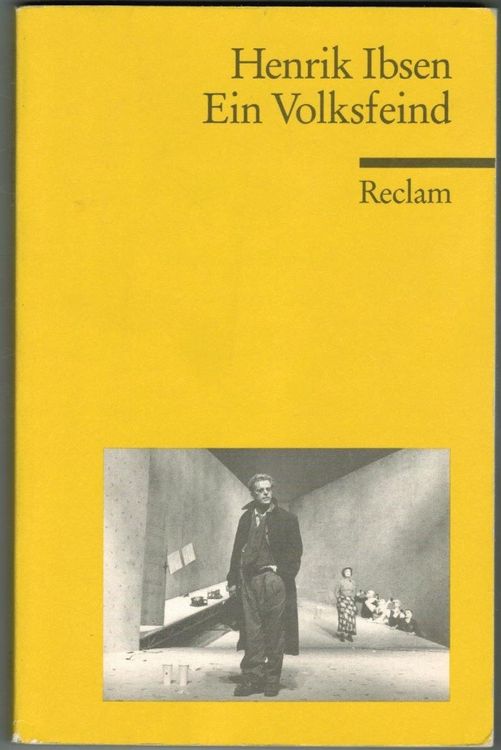 Reclam; Henrik Ibsen; Ein Volksfeind | Acheter sur Ricardo