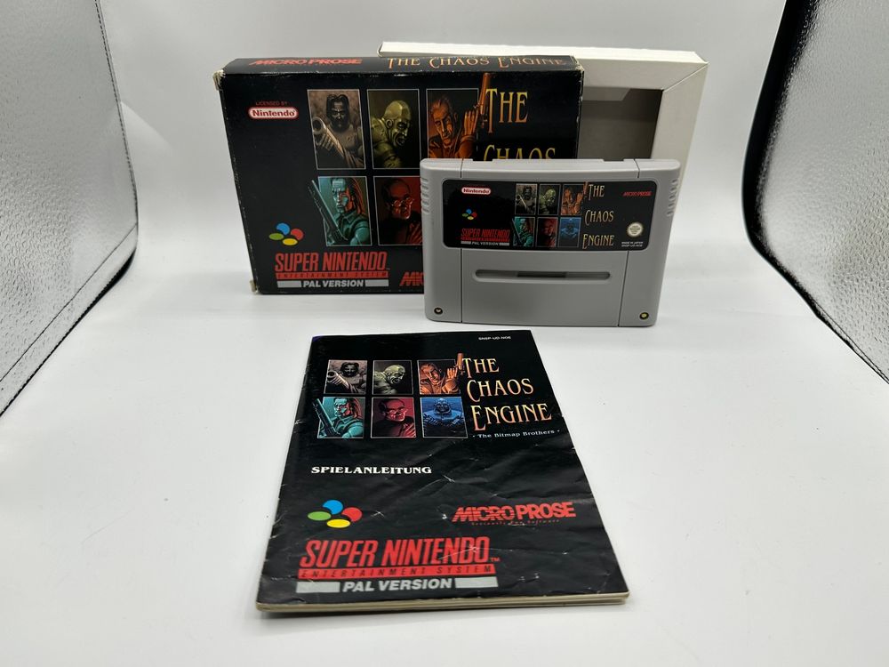 Rare - The Chaos Engine - SNES Pal Version - Full Set! - Top | Kaufen ...