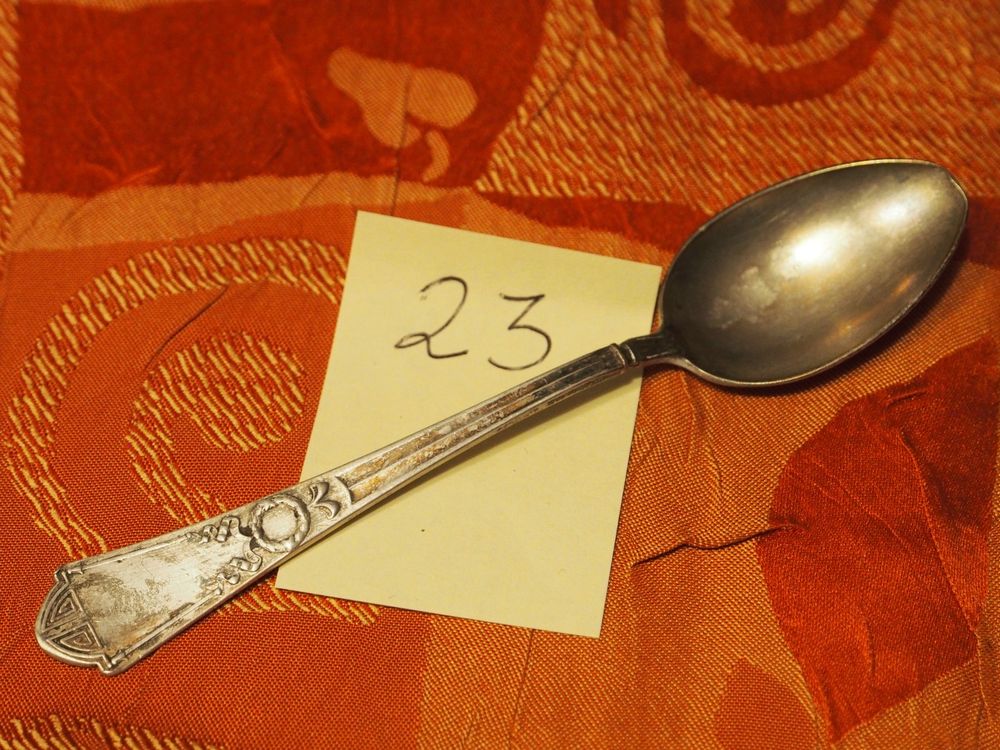 23. Jezler - petite cuillère ancienne Argent 800 | Acheter sur Ricardo