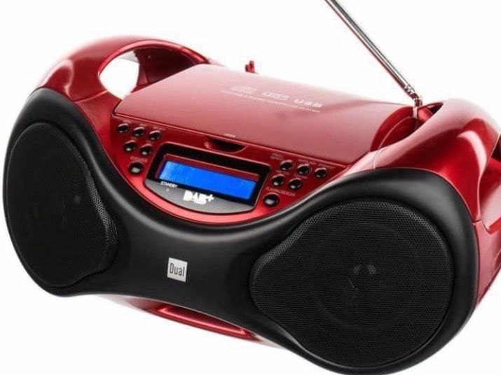 Dual DAB-P 101 CD Radio rot | Acheter sur Ricardo