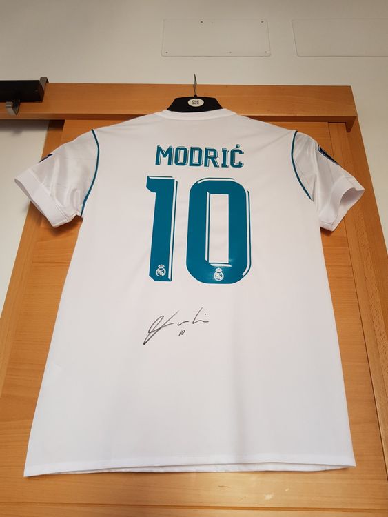 Luka Modric - Real Madrid Champions Finale 2018 - Signiert | Acheter ...