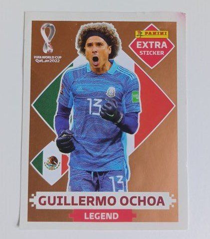 Panini extra sticker Legend Bronze Guillermo Ochoa WM22 | Kaufen auf ...
