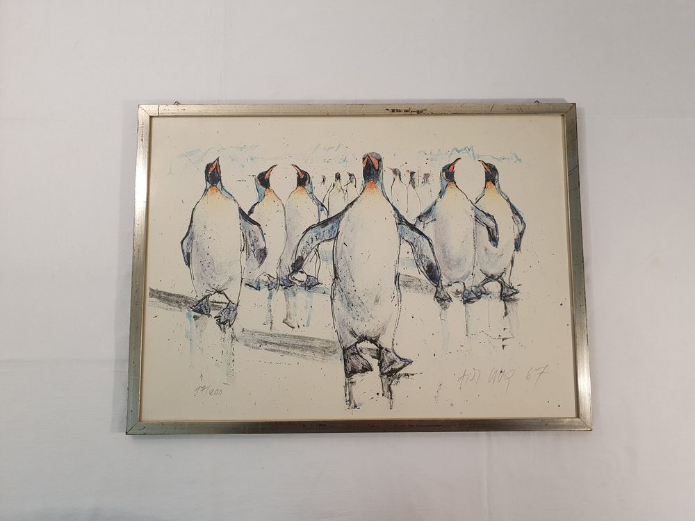 Lithographie v. Fritz Rudolf Hug (1921-1989) (Ref. Nr. 134) | Kaufen auf Ricardo