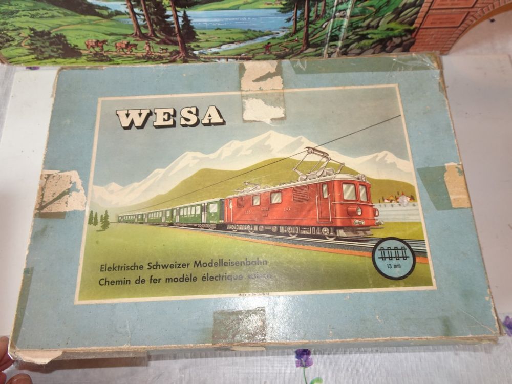 Wesa 425 Schachtel mit einigen Schienen | Kaufen auf Ricardo