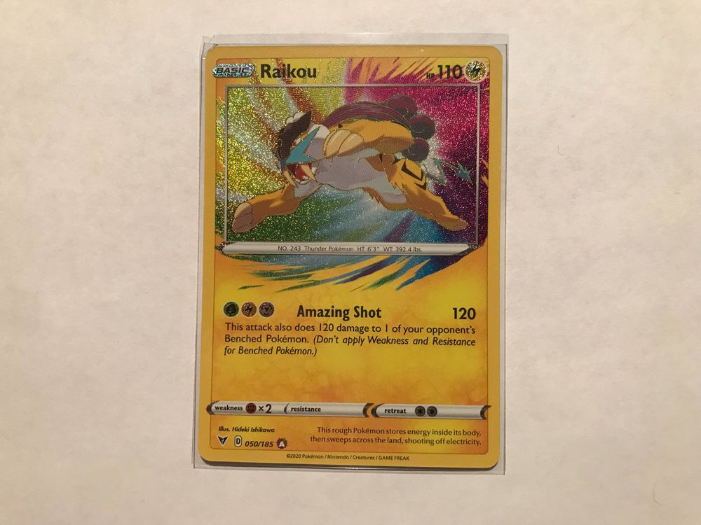 Raikou Amazing Rare Vivid Voltage EN | Kaufen auf Ricardo