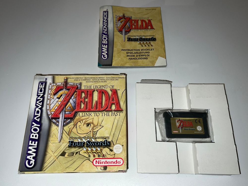 GBA Spiel - Zelda: A Link to the Past & Four Swords (OVP) | Kaufen auf ...