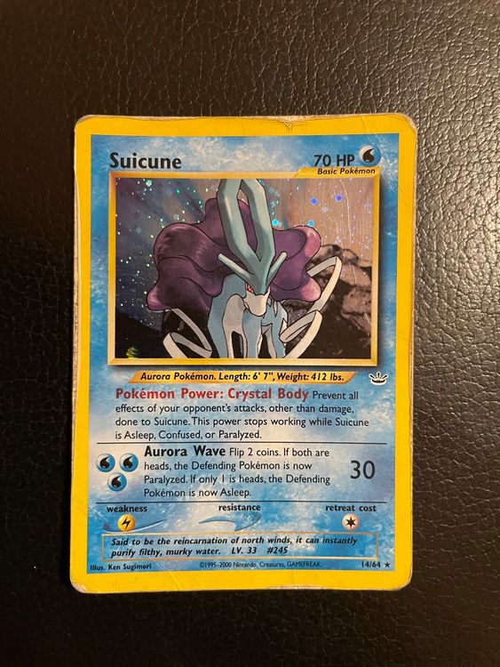 Neo Revelation Suicune holo 14/64 Ab 1 | Acheter sur Ricardo
