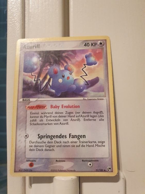 Ex Sandstorm Azurill 31/100 - Ab 1 Fr. | Kaufen auf Ricardo