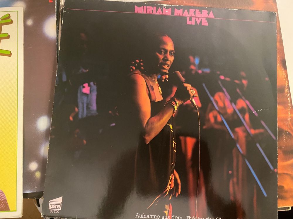 Miriam Makeba Live Paris Afro Soul Sounds Album Pläne 1980 | Kaufen auf ...