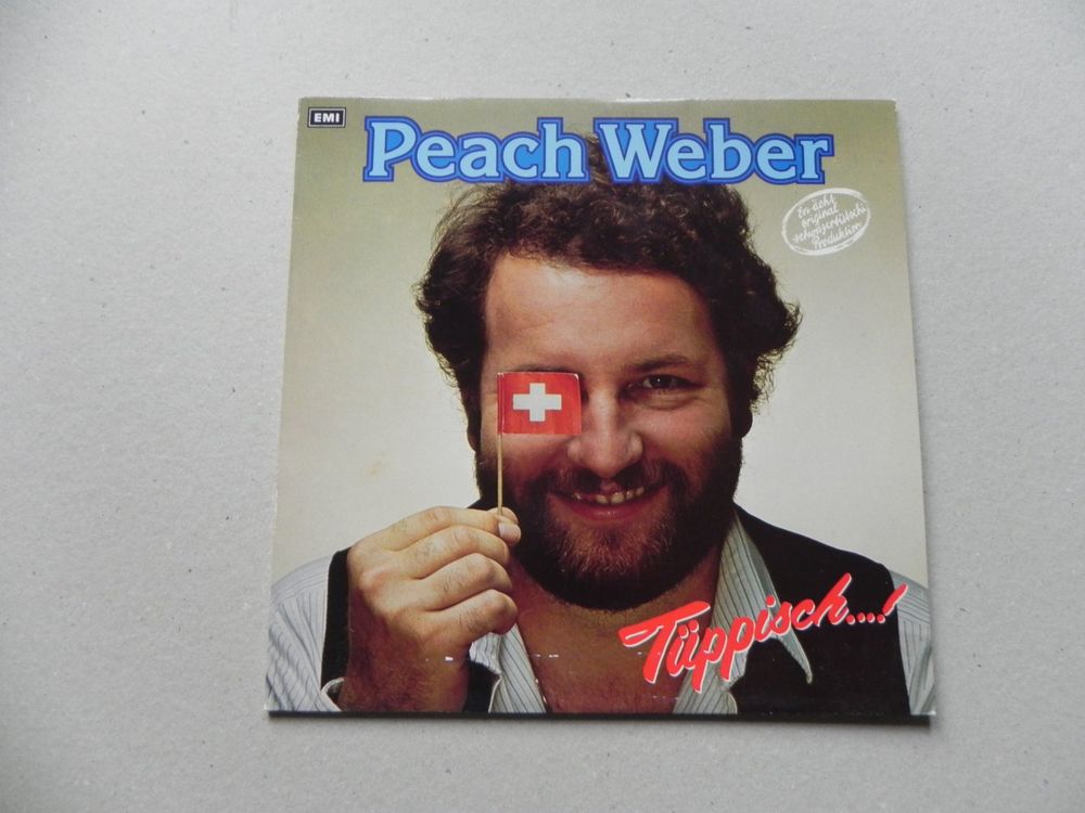 LP Peach Weber Humor Witz Kabaret Schweiz 1982 Tüppisch | Kaufen auf ...