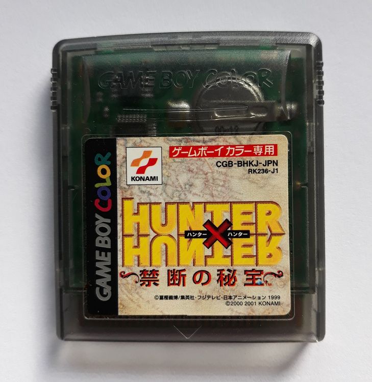 Hunter X Hunter: Kindan No Hihou ⚔️Game Boy Col JPN -RARITÄT | Kaufen ...