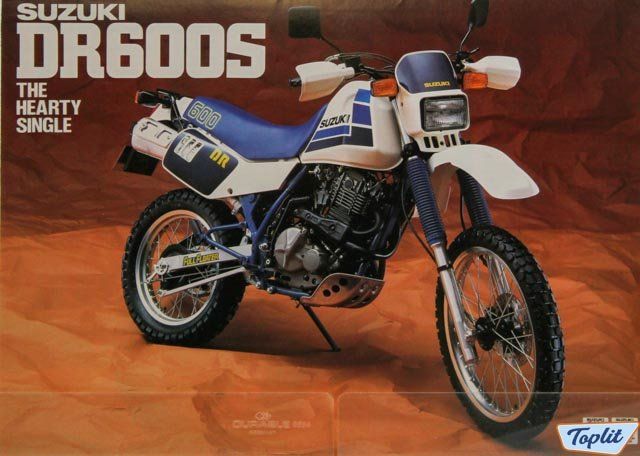 ORIGINAL MOTORRAD PROSPEKT - SUZUKI DR 600 S - 1984 | Kaufen auf Ricardo