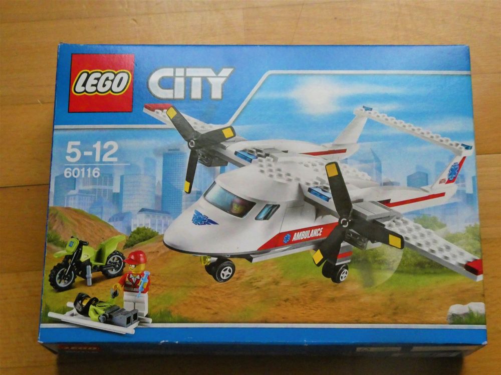 LEGO 60116, Ambulance Airplane (Rettungsflugzeug) | Acheter sur Ricardo