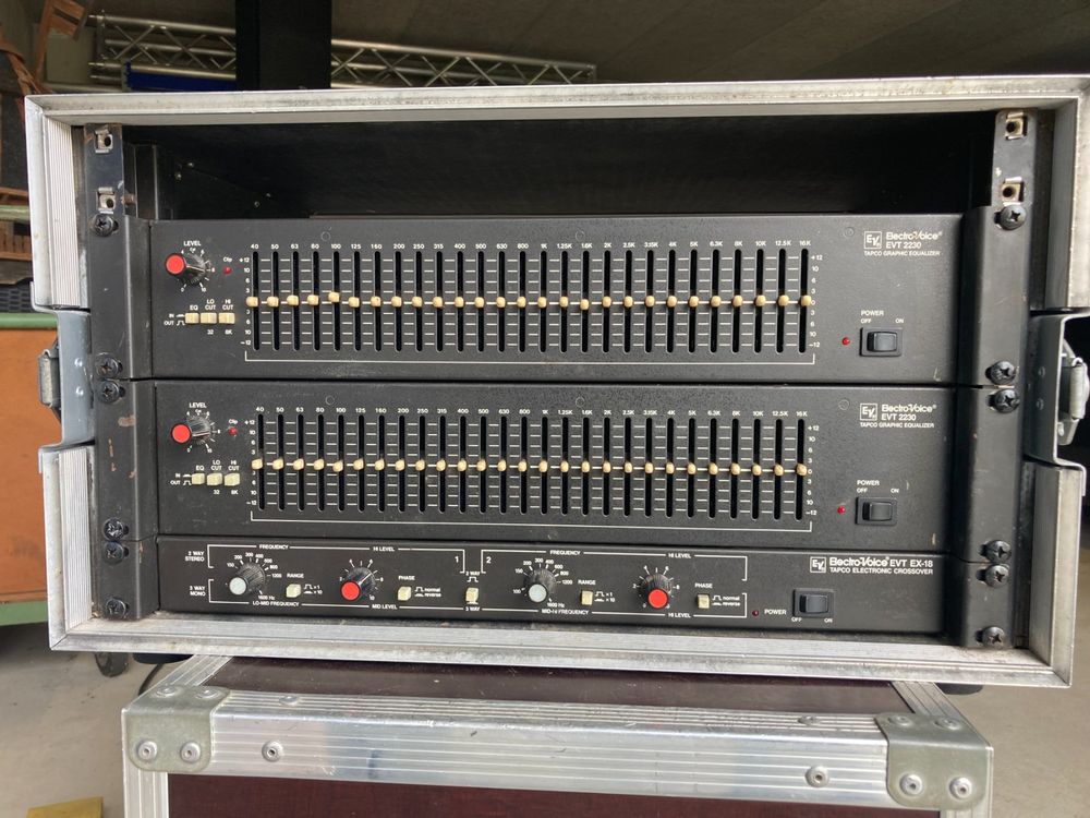 Electro Voice Equalizer und Frequenzweiche in Case | Kaufen auf Ricardo