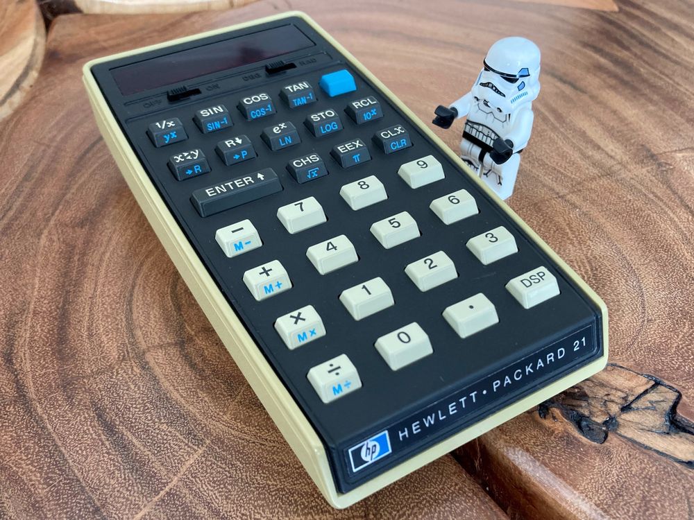 HP-21 Taschenrechner mit Handbuch | Kaufen auf Ricardo