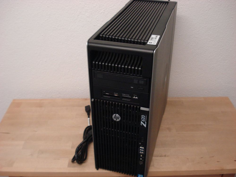 HP Z620 Workstation 10Kern CPU 500GB SSD & 2TB HD 128GB Ram | Kaufen ...
