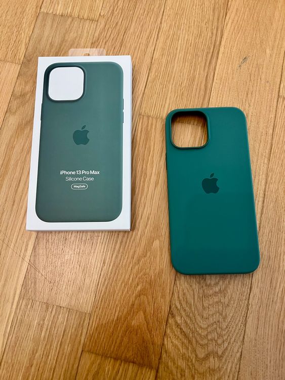 APPLE Phone 13 Pro Max Silikon Case mit MagSafe, Eukalyptus | Kaufen ...