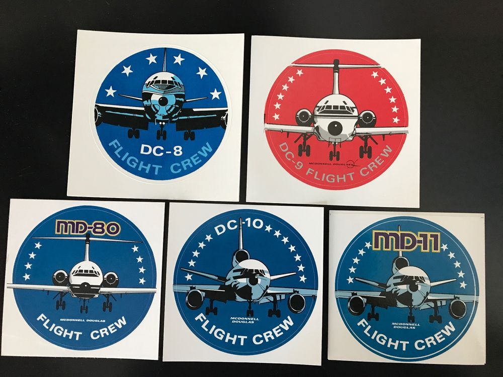 Swissair / McDonnell Douglas, Flight Crew Sticker | Kaufen auf Ricardo