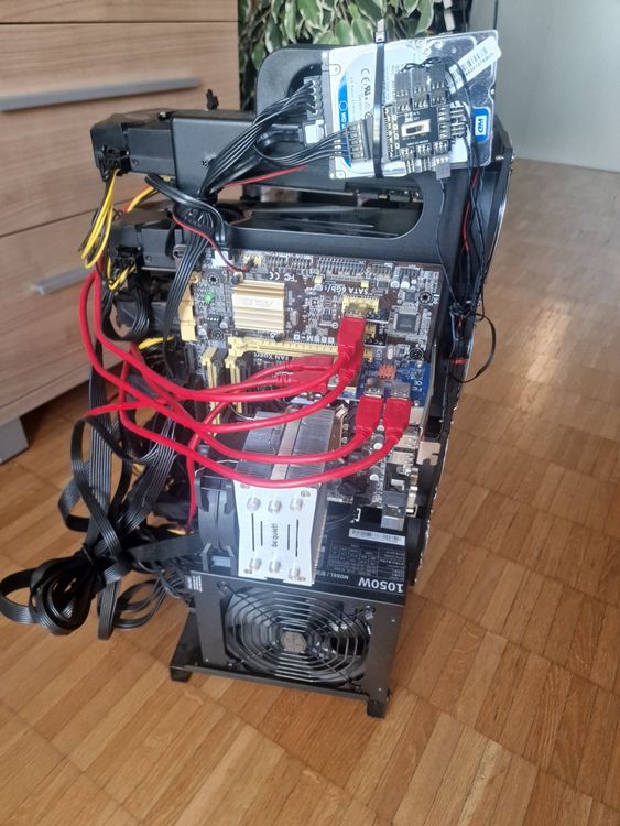 Mining Rig 156.5 mh/s ETH auf einem vertikalen Bitmine Gehäu | Kaufen ...