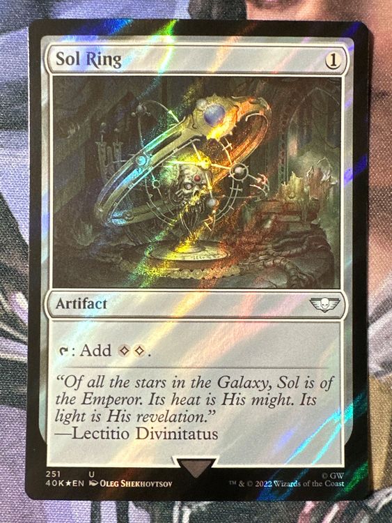 Sol Ring SURGE FOIL 251 Warhammer 40k | Kaufen auf Ricardo