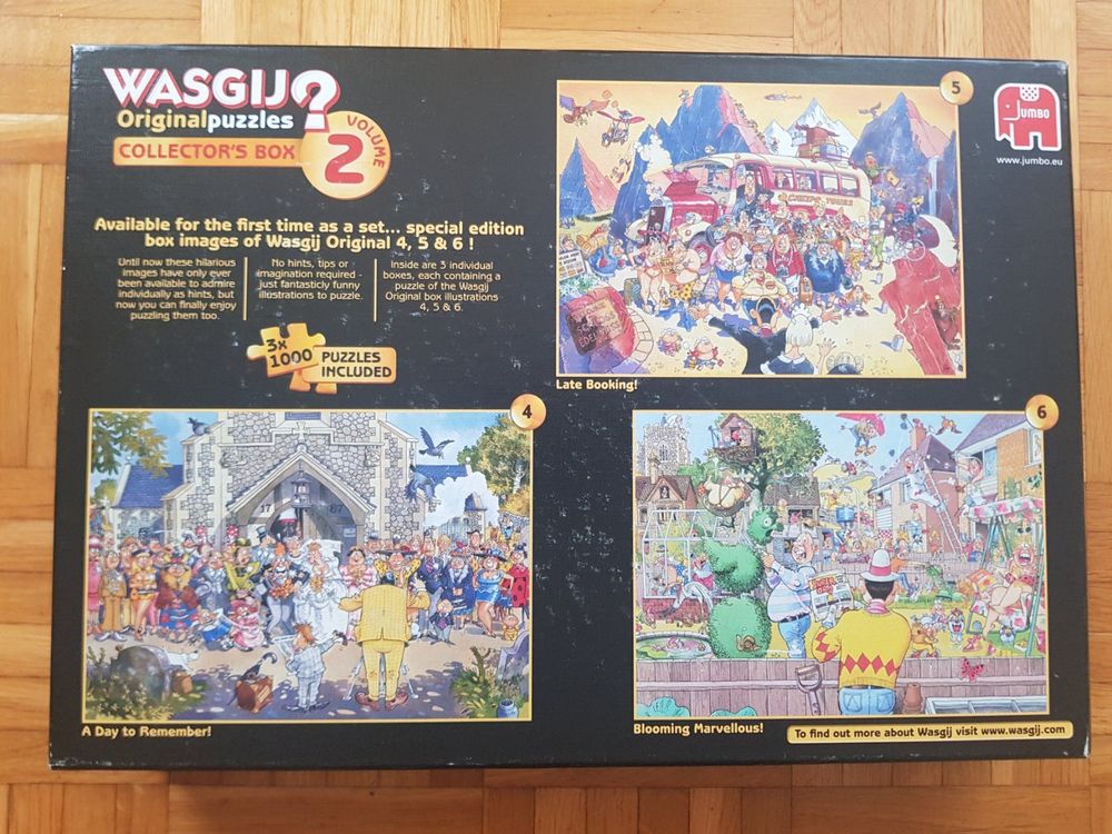 Wasgij Volume 2 Nr. 4/5/6 mit 3 mal 1000 Teile | Kaufen auf Ricardo
