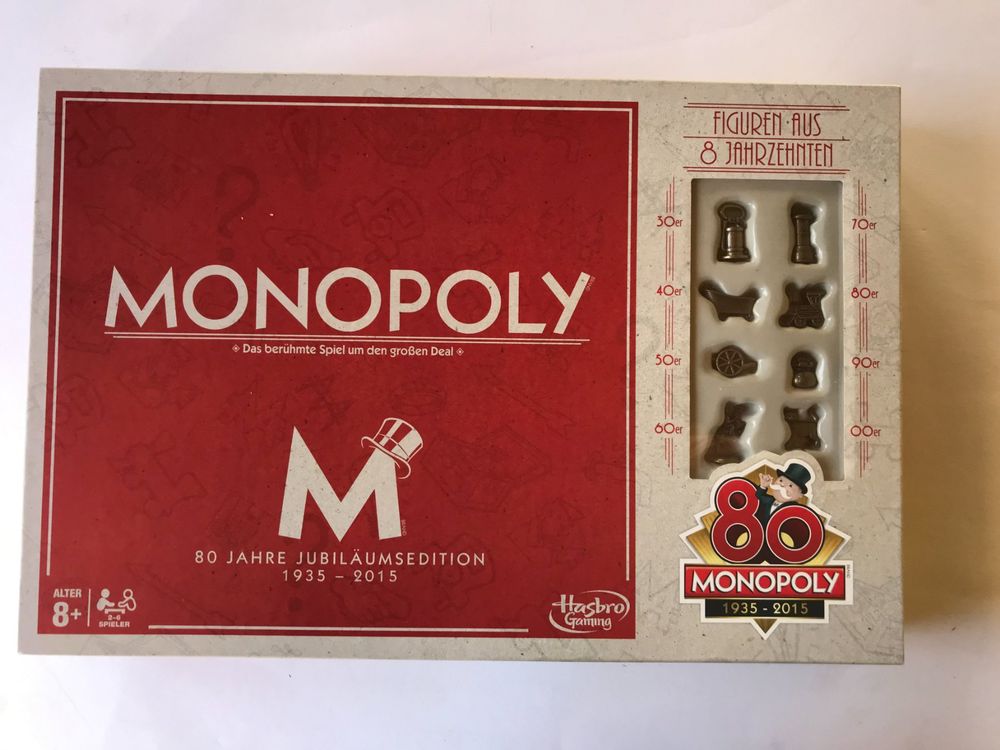 MONOPOLY 80 JAHRE EDITION | Kaufen auf Ricardo