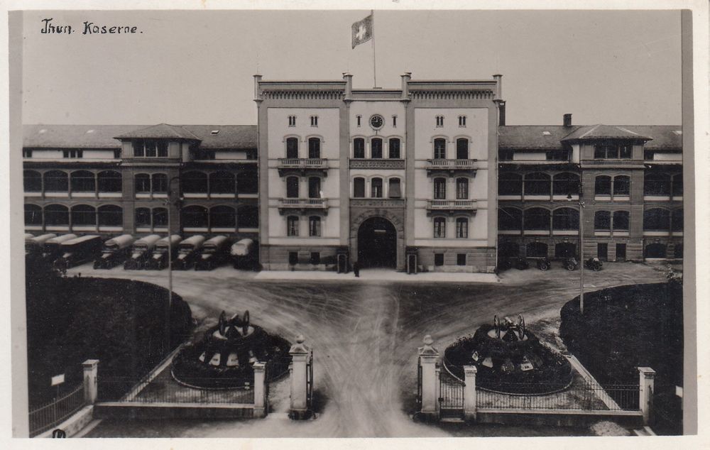 Thun Kaserne, ca. 1940 | Kaufen auf Ricardo