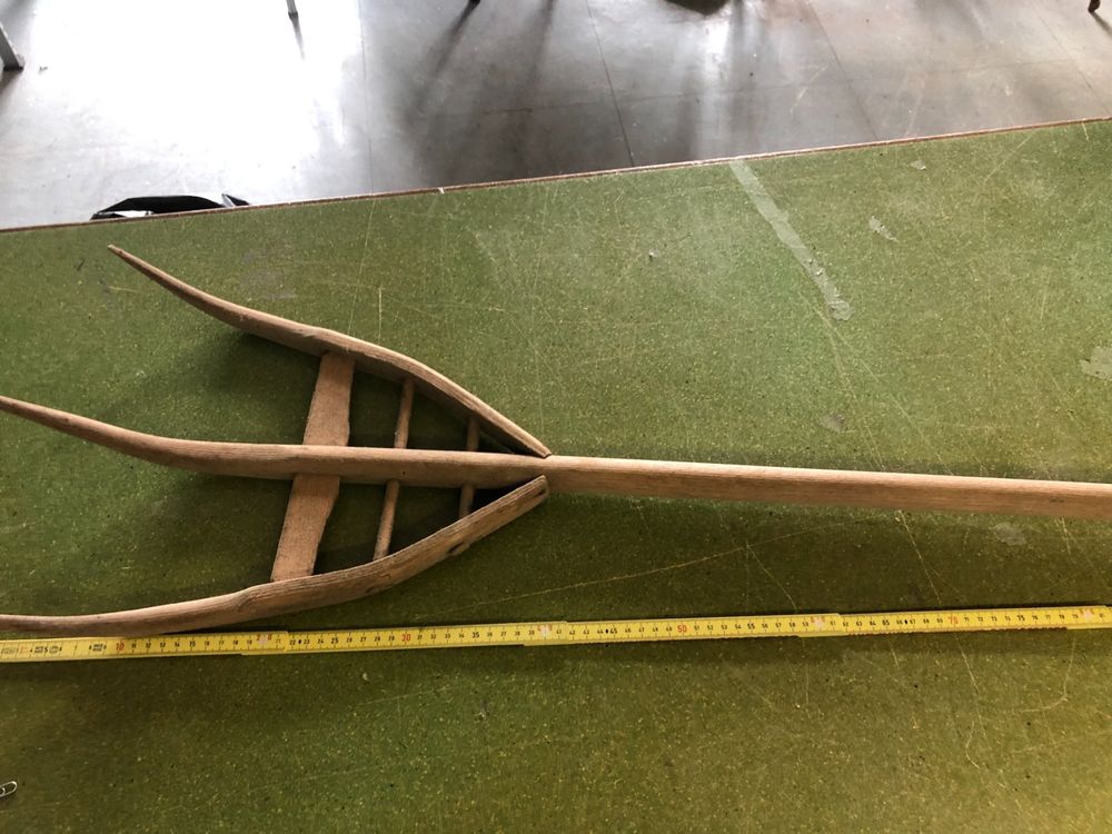 Heugabel aus Holz | Kaufen auf Ricardo