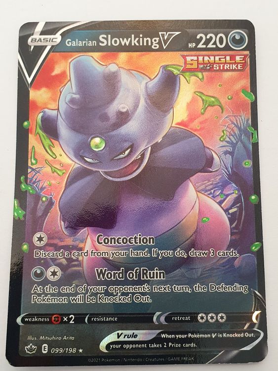Galarian Slowking V / 2021 Pokémon | Kaufen auf Ricardo
