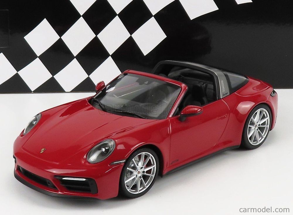 PORSCHE 911 992 TARGA 4 GTS 2021 rot NEUHEIT Minichamps | Acheter sur ...