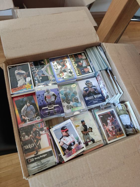 3100 Trading Cards NFL, NBA, MLB, NHL, NASCAR - Lot | Kaufen auf Ricardo