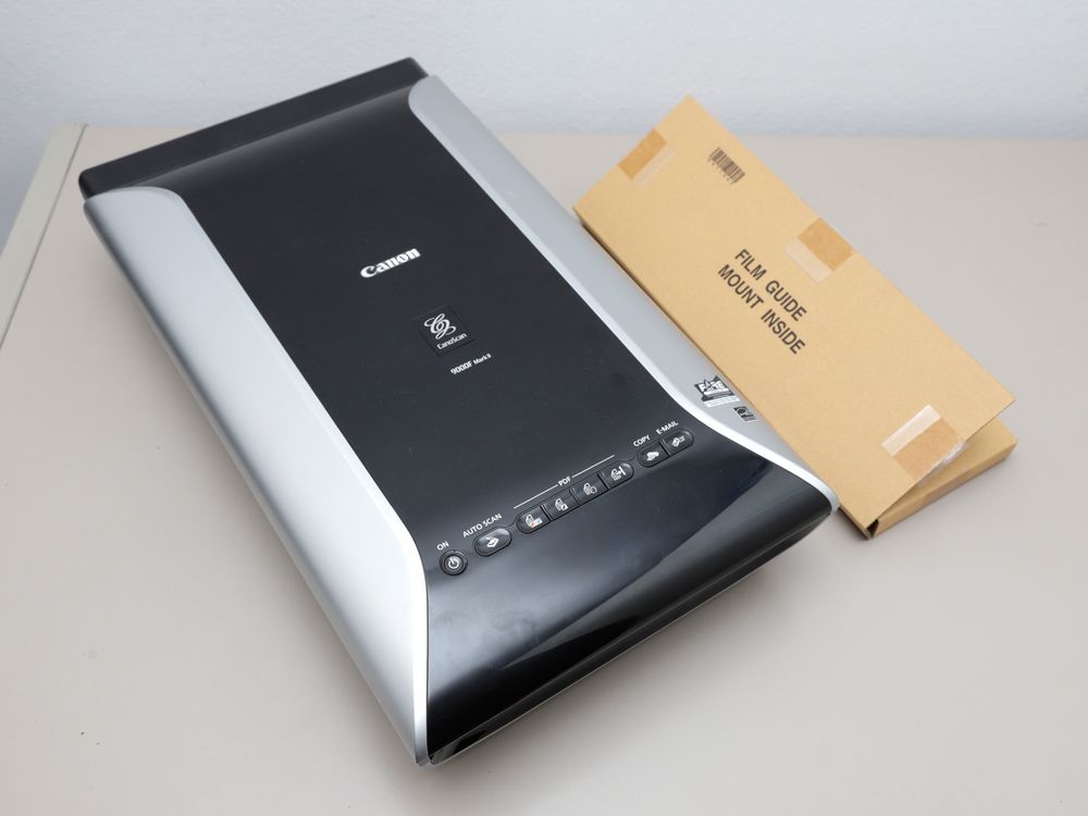 canon CANOSCAN 9000F mark II flachbettscanner + FILMSCANNER | Acheter ...