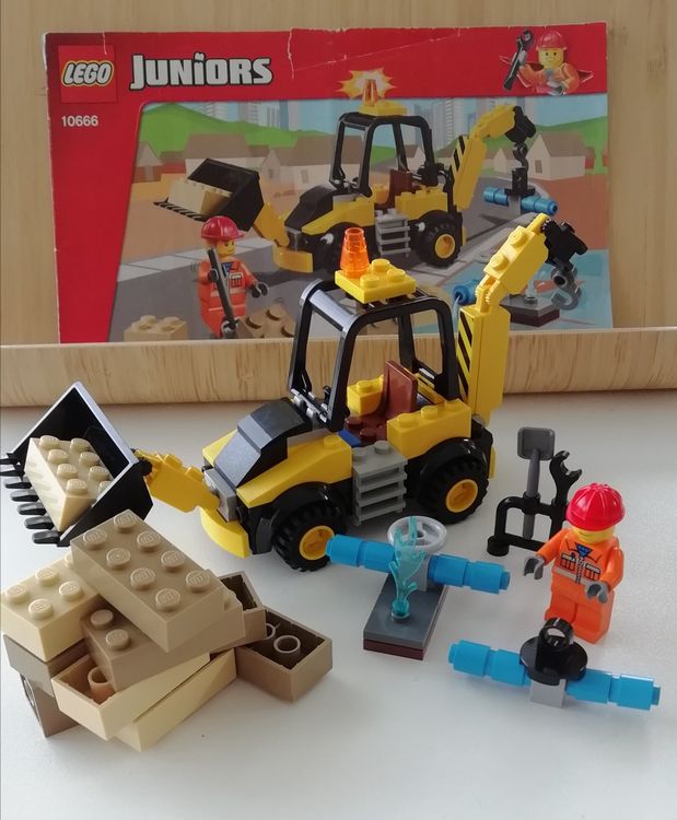 LEGO® JUNIORS 10666 Bagger, komplett, aus 2014 | Kaufen auf Ricardo