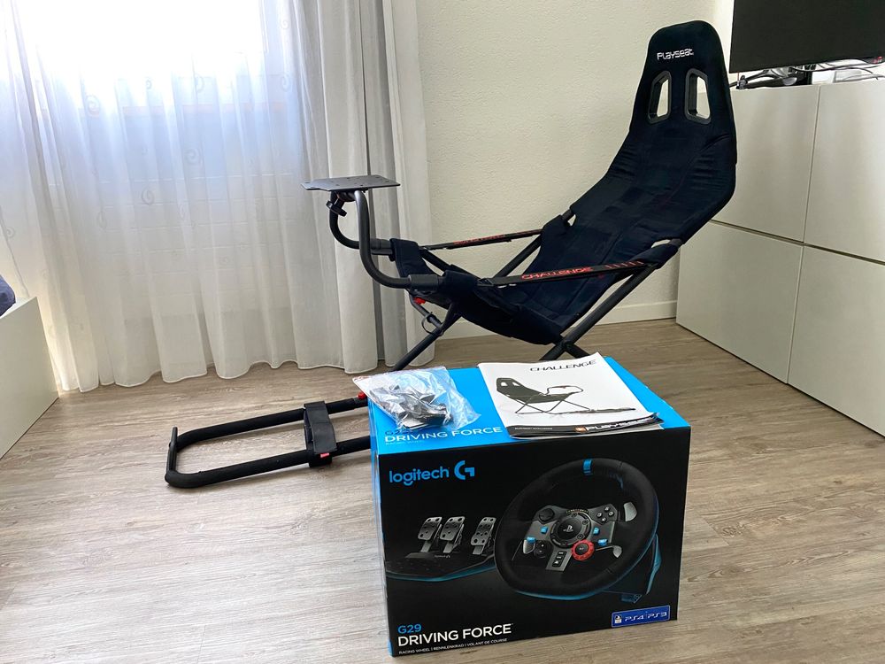 Logitech G29 Racing Wheel & Playseat Challenge | Kaufen auf Ricardo