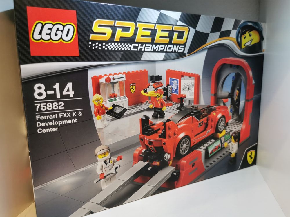 Lego speed champions 75882 Ferrari FXX K development center | Kaufen ...