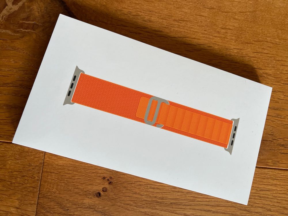 Apple Alpine Loop orange für Apple Watch Ultra | Kaufen auf Ricardo