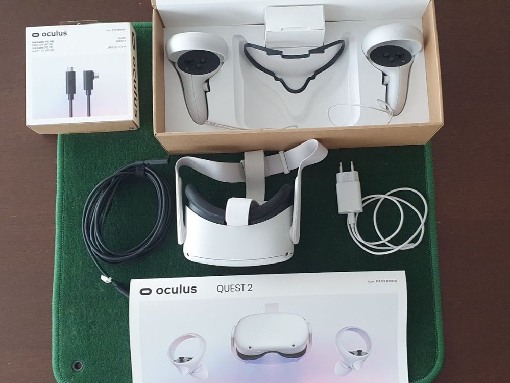 Meta (Oculus) Quest 2 256 Go Blanc et câble link PCVR | Kaufen auf Ricardo