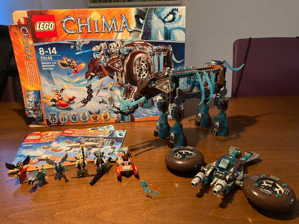 Lego Chima 70145 Maula‘s Ice Mammoth Stomper Mammuth Legends | Kaufen ...