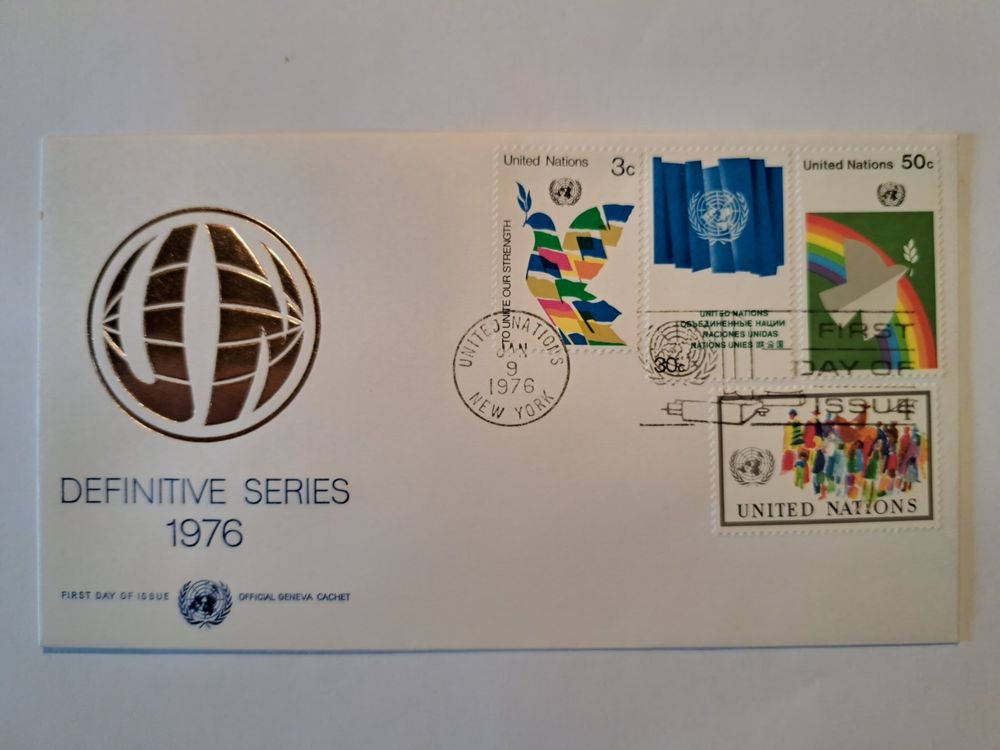 FDC Nations Unies - Definitive Séries 1976 | Kaufen auf Ricardo