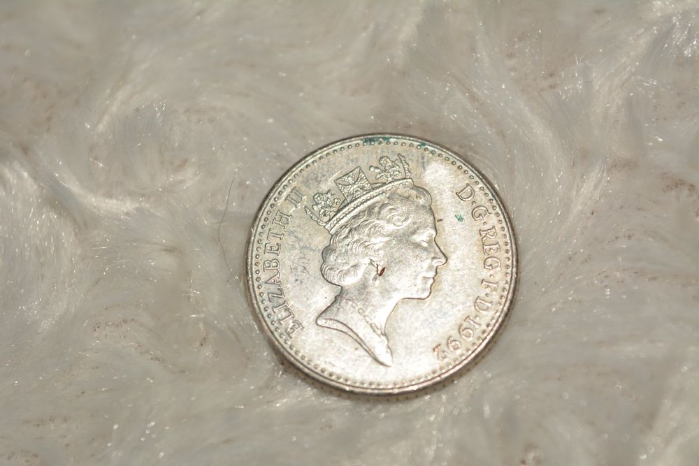 Münze England queen Elizabeth Münzen Geld 1992 10 Pence | Acheter sur ...
