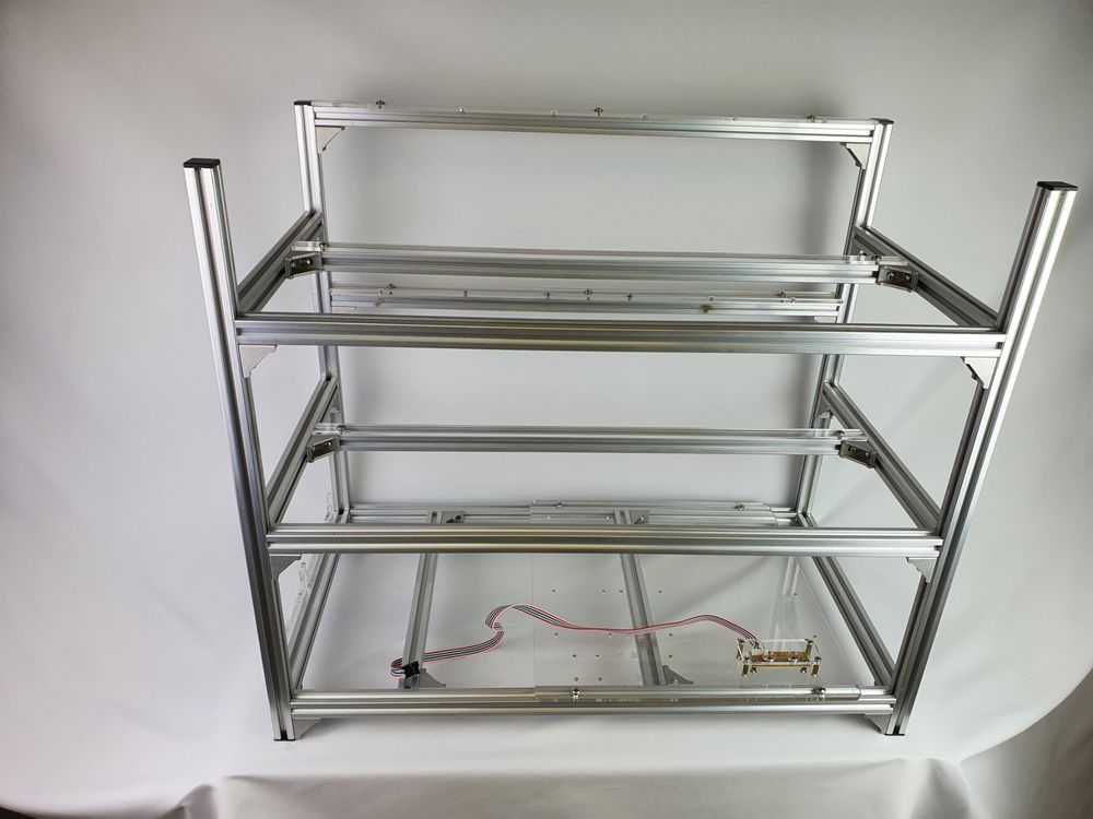 Mining Rig Frame Gehäuse Rack für bis zu 12 GPU, Aluminium | Kaufen auf ...