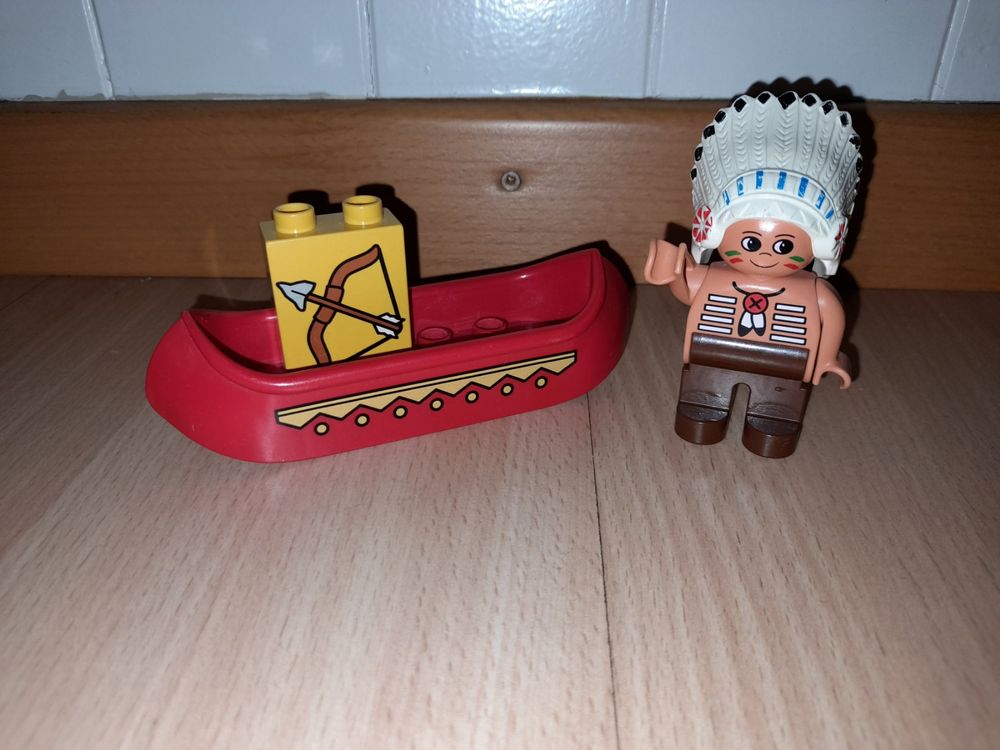Lego Duplo Indianer Häuptling 2431 Klassiker | Kaufen auf Ricardo