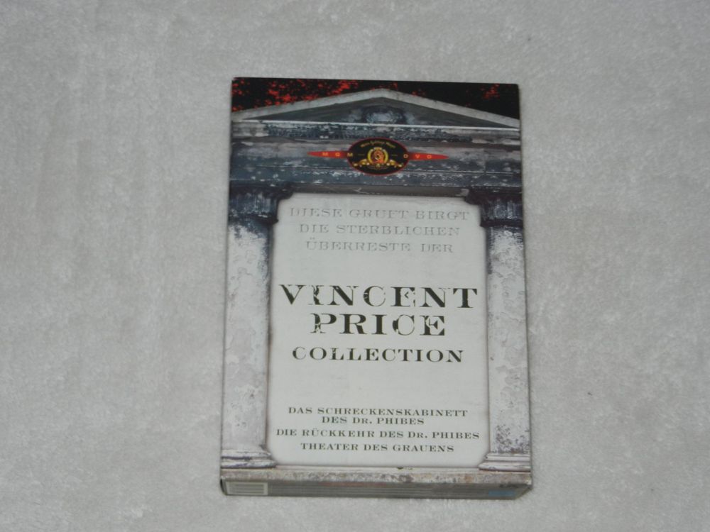 3 DVD-BOX VINCENT PRICE COLLECTION | Kaufen auf Ricardo