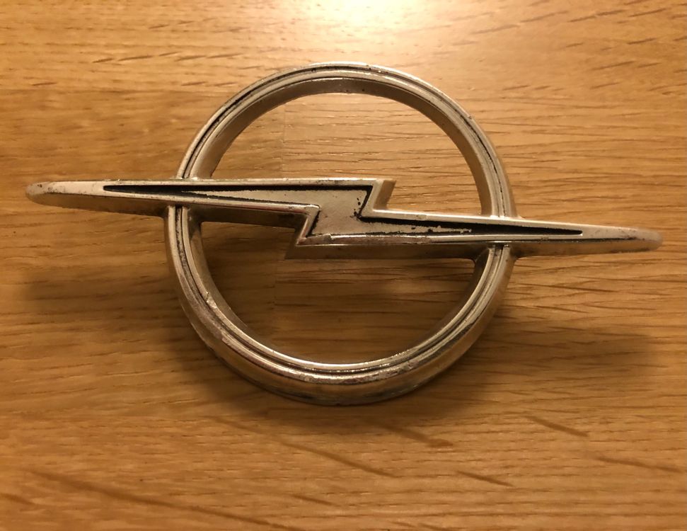 Opel Blitz Logo Emblem Schild Metall Vintage | Kaufen auf Ricardo