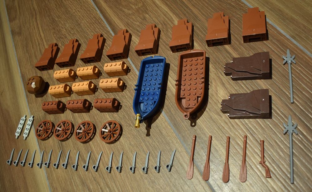 Lego Ritter Boot Waffen Schatzkisten Burg Kutsche Teile Mix | Kaufen ...