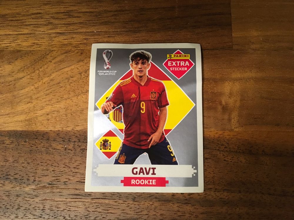 Panini Extra Sticker Gavi Rookie silver | Kaufen auf Ricardo