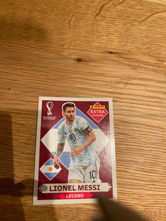 Panini extra sticker legend lionel messi | Kaufen auf Ricardo