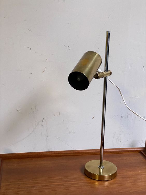 Vintage Tischleuchte Messing 60er | Kaufen auf Ricardo