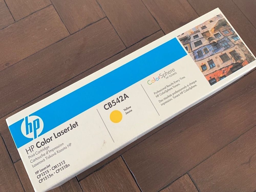 HP Color LaserJet Print Cartidge CB542A Gelb/Jaune | Kaufen auf Ricardo